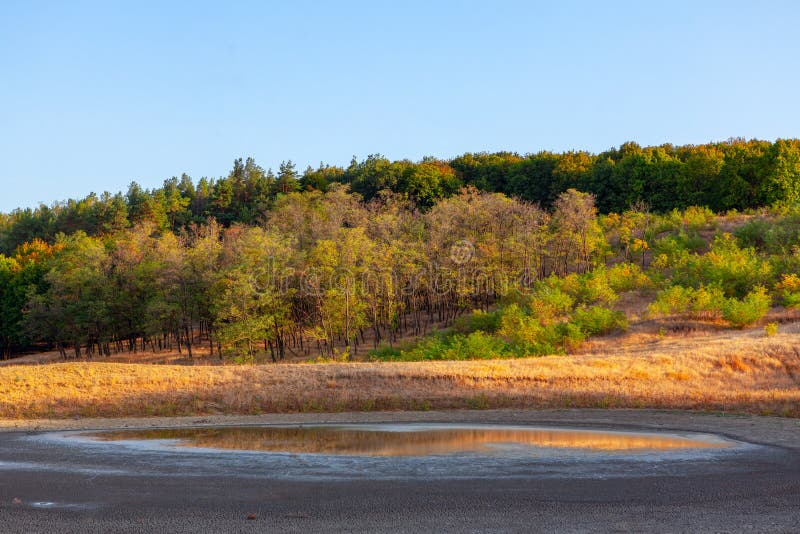 Nature with drought lake stock image. Image of africa - 265683033