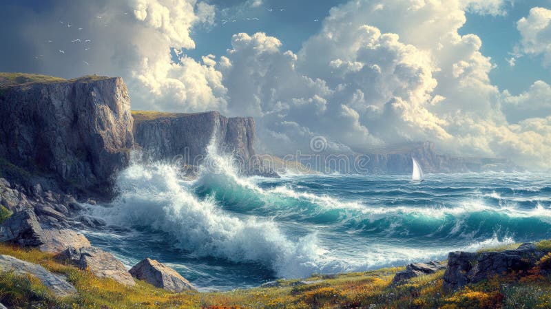 Nature Dynamics, the Eternal Dialogue between Land and Sea is Embodied ...