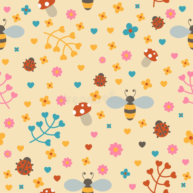 Nature Elements stock illustration. Illustration of pattern - 32658721