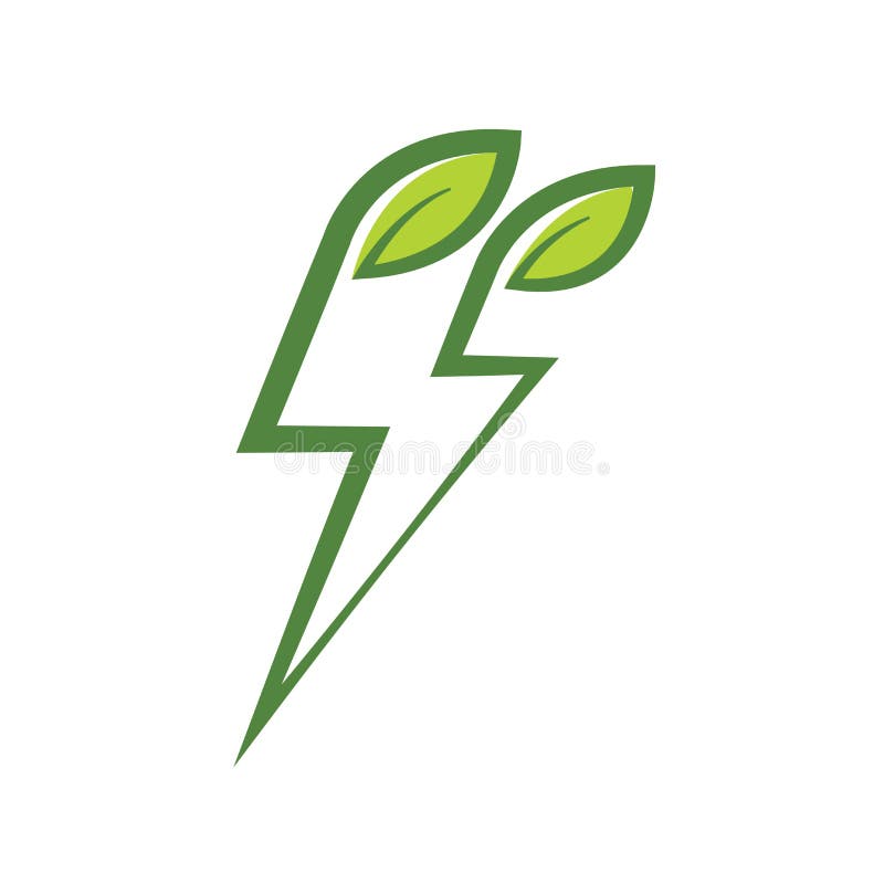 Nature Energy Icon Vector Concept Design Template Stock Vector ...