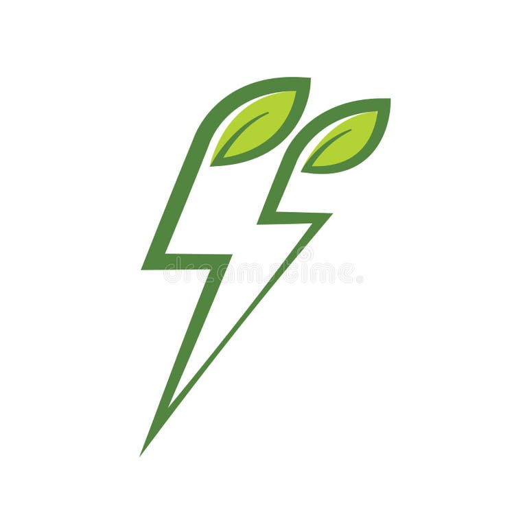 Nature Energy Icon Vector Concept Design Template Stock Vector ...