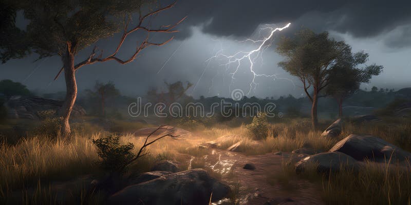 Nature Environment Wildlife Landscape Outdoors Hyper-real Generative AI ...