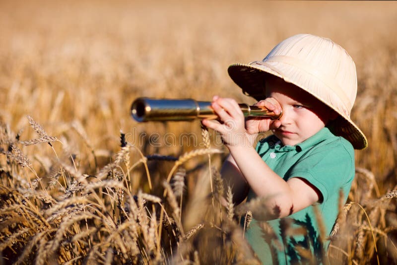 Nature explorer stock image. Image of explore, cute, portrait - 10981005