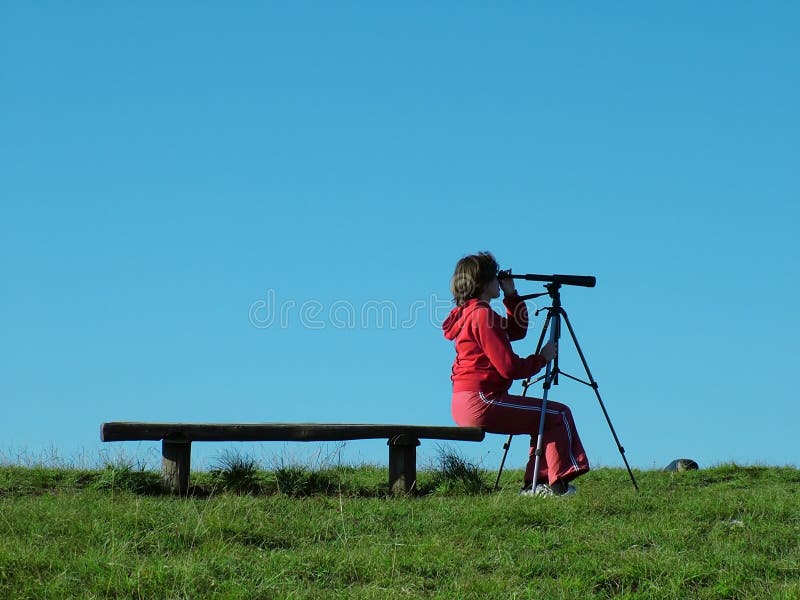 Nature Explorer stock image. Image of lookout, blue, meadow - 209871