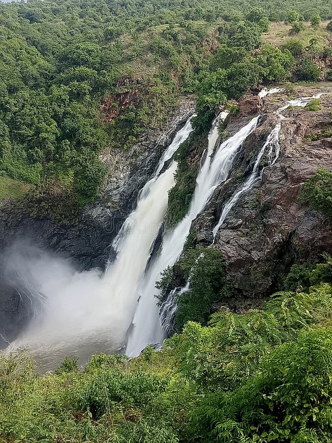 Nature falls water falls stock photo. Image of beautiful - 147203464