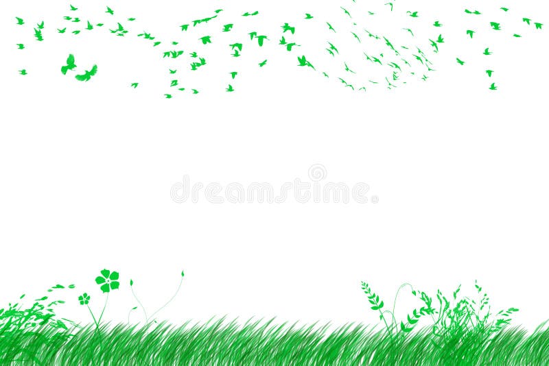 Nature Green Paint Frame for Your Text Stock Image - Image of texture ...