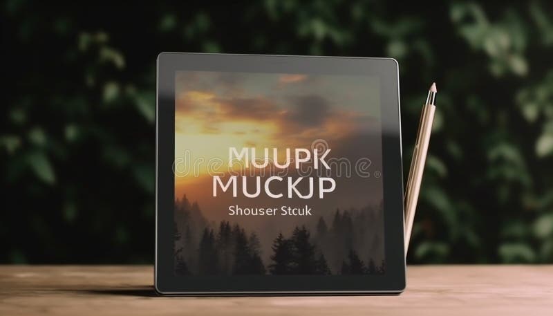 Nature Growth Inspires Technology Creative Backdrop Generated by AI ...