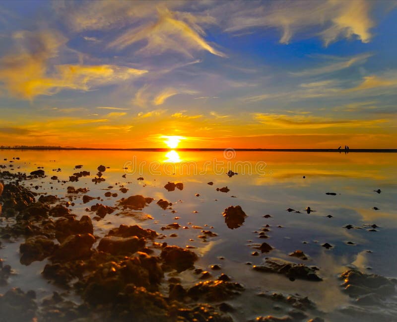 Nature Has Serves it Purpose. Stock Photo - Image of nature, sunset ...