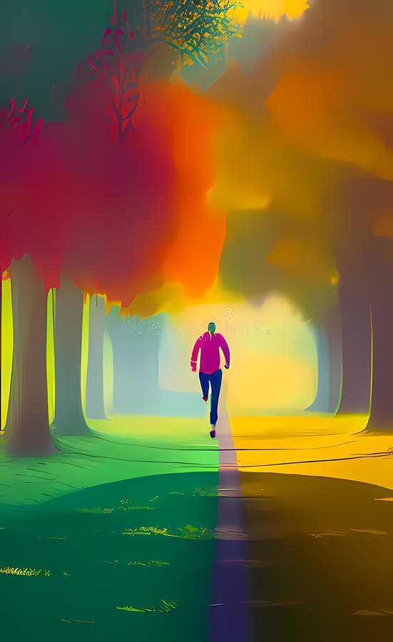 Nature healing power stock illustration. Illustration of power - 268855059