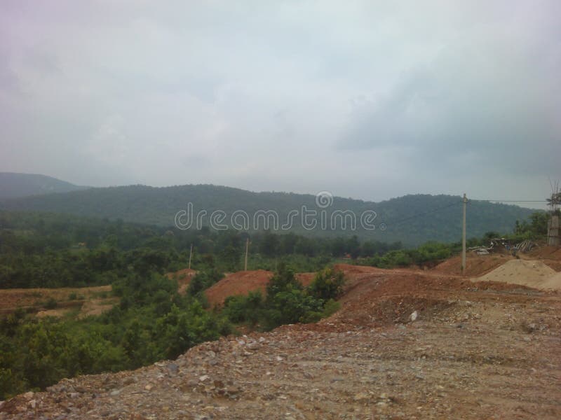 Nature and Hilly Area Train View.of Northeast India Stock Photo - Image ...