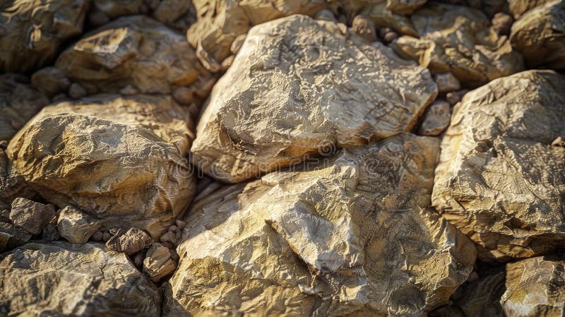 Nature with a Hyper-realistic Depiction of Dirt and Rocks, Their ...