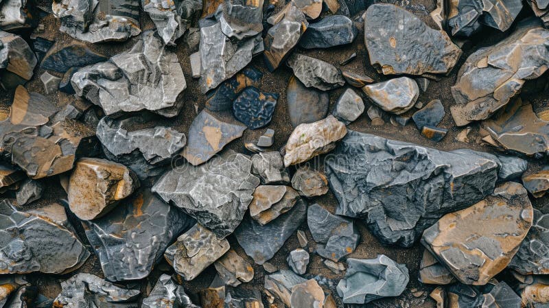 Nature with a Hyper-realistic Depiction of Dirt and Rocks, Their ...