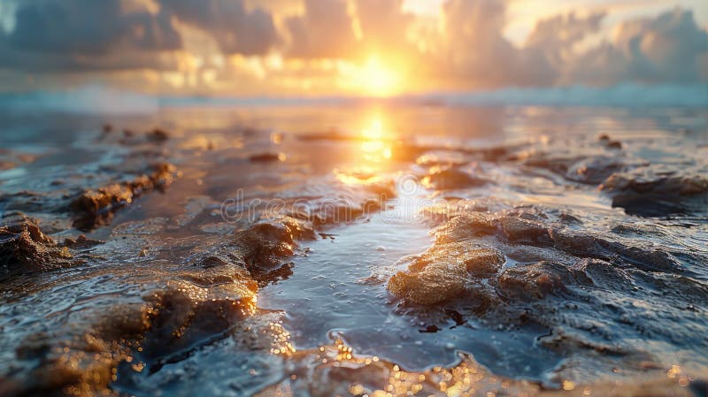 Nature with a Hyper-realistic Depiction of Dirt and Rocks, Their ...