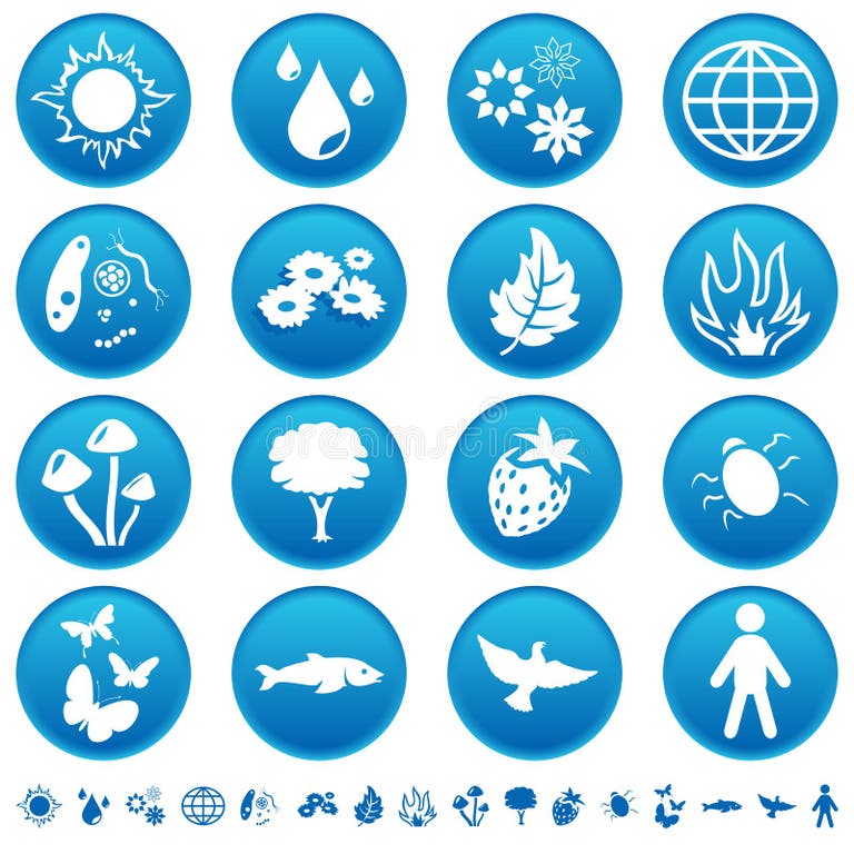 Nature Icons Stock Illustrations – 339,476 Nature Icons Stock ...