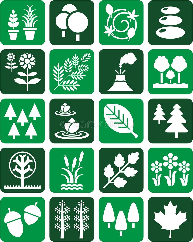 Nature Icons Stock Illustrations – 339,476 Nature Icons Stock ...
