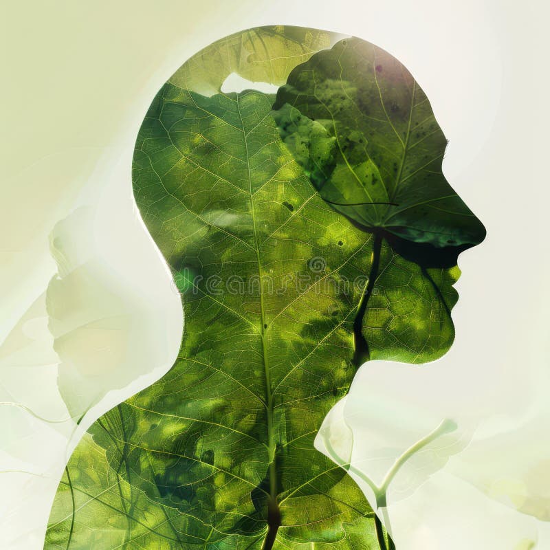Nature and Identity Intertwined through Double Exposure of Human ...