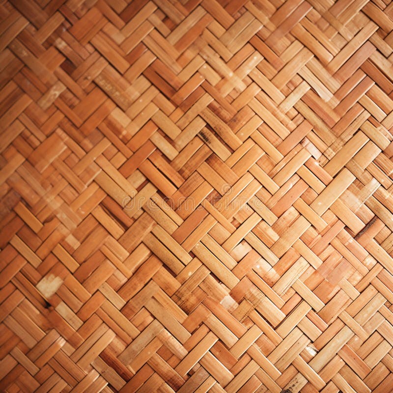 Nature Inspired Backdrop Bamboo Weave Pattern and Textured Wood Surface ...