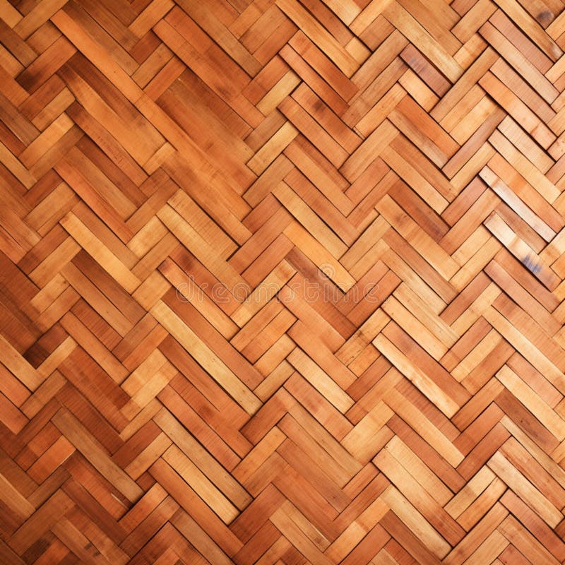 Nature Inspired Backdrop Bamboo Weave Pattern and Textured Wood Surface ...