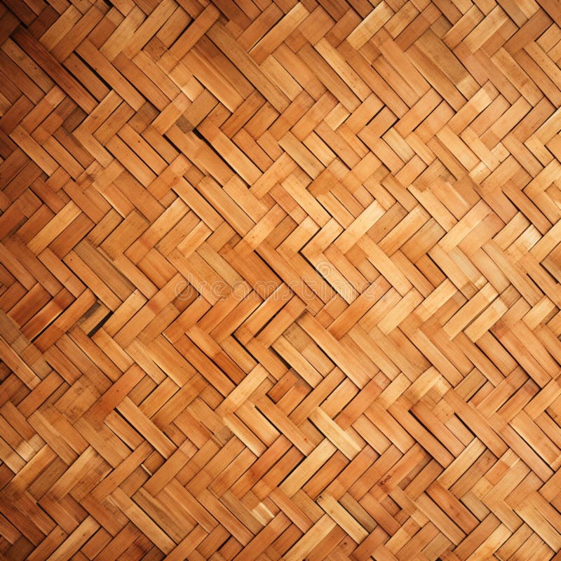Nature Inspired Backdrop Bamboo Weave Pattern and Textured Wood Surface ...