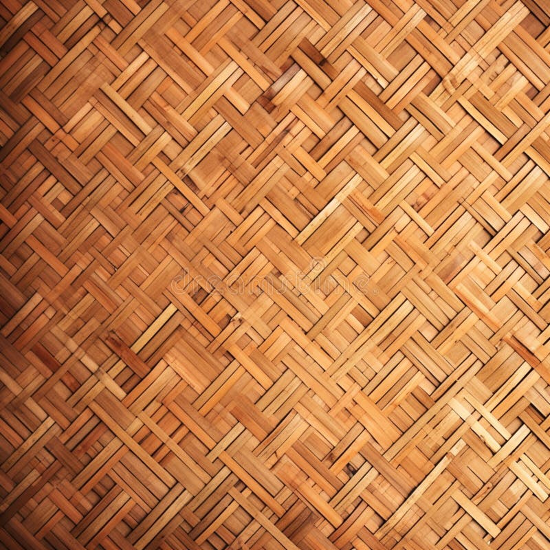 Nature Inspired Backdrop Bamboo Weave Pattern and Textured Wood Surface ...