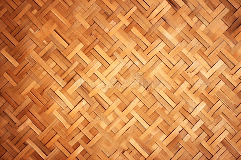 Nature Inspired Backdrop Bamboo Weave Pattern and Textured Wood Surface ...