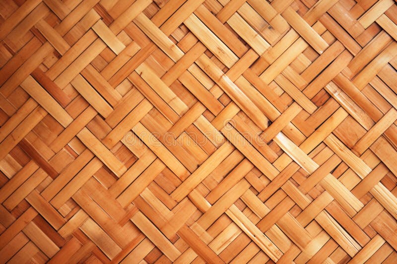 Nature Inspired Backdrop Bamboo Weave Pattern and Textured Wood Surface ...