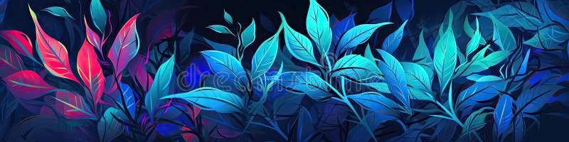 Nature Inspired Banner Wallpaper Design for Your Creative Project Stock ...