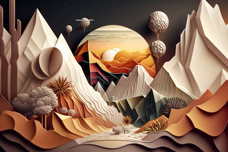 Nature-Inspired Digital Art - Organic Shapes and Harmonious Colors ...