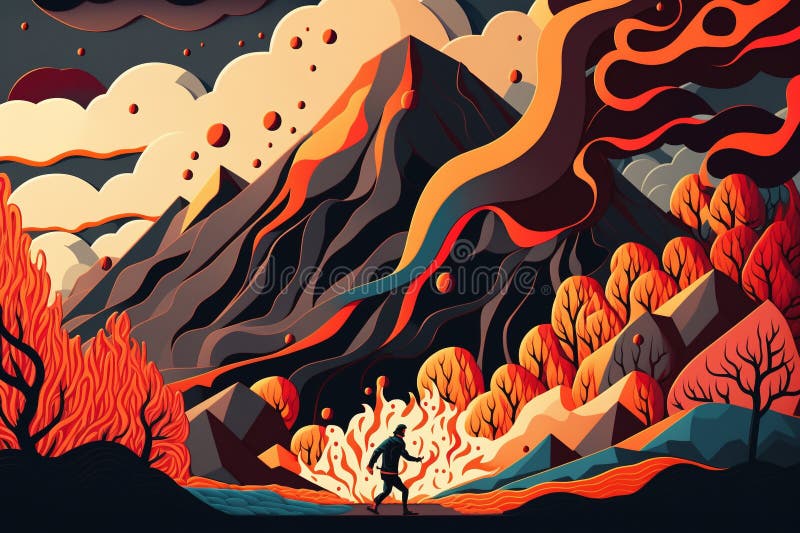 Nature-Inspired Digital Art - Organic Shapes and Harmonious Colors ...