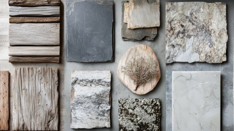 Nature-inspired Interior Design Elements Showcasing Natural Materials ...