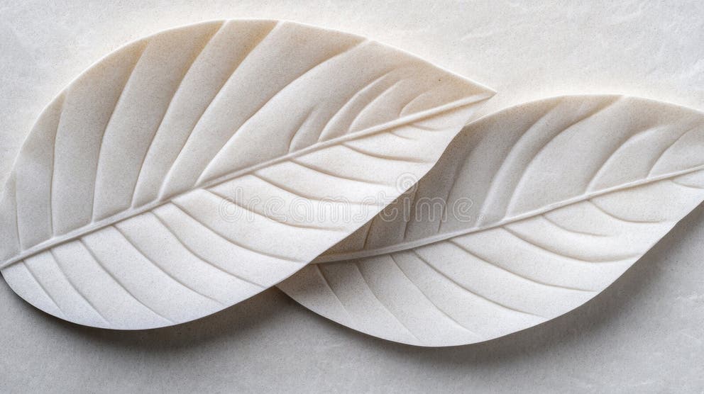 Nature-inspired Wall Decor, Textured Wall with Delicate Leaf Patterns ...