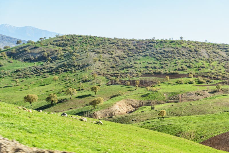 Nature Landscape in Lorestan Province. Iran Stock Image - Image of ...