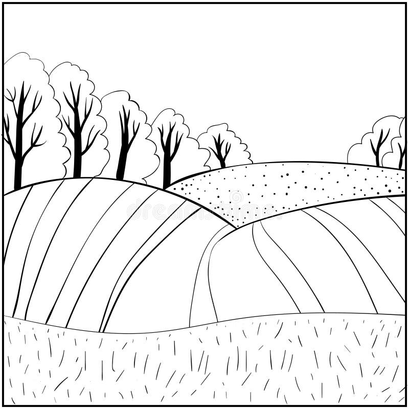 Hills Coloring Stock Illustrations – 321 Hills Coloring Stock ...