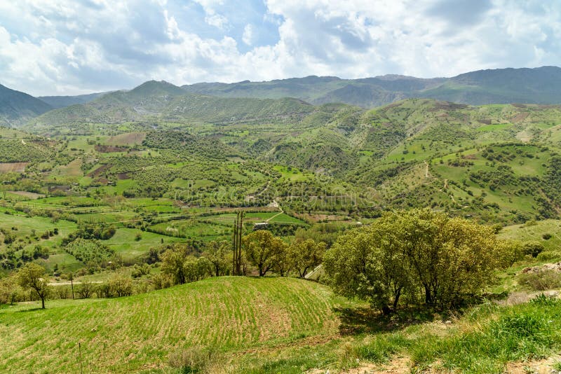 Nature Landscape in Kurdistan Province. Iran Stock Photo - Image of ...