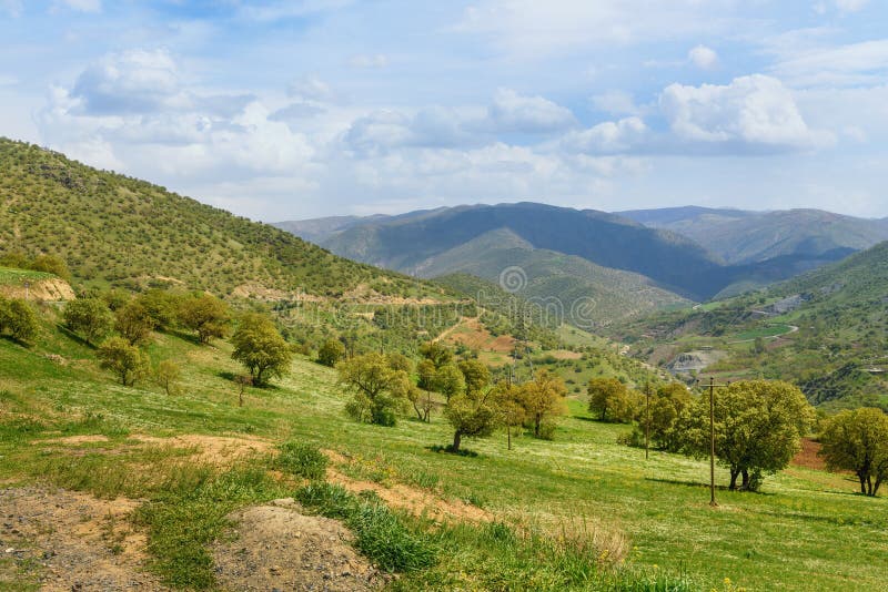 Nature Landscape in Kurdistan Province. Iran Stock Photo - Image of ...