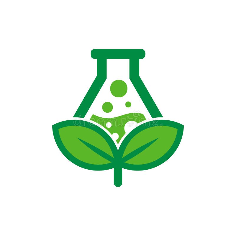 Icône Logo Design Element De Laboratoire De La Science D'Eco De Nature ...