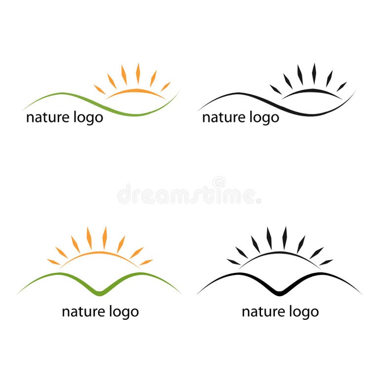 Nature Elements Logos Stock Illustrations – 14,052 Nature Elements ...
