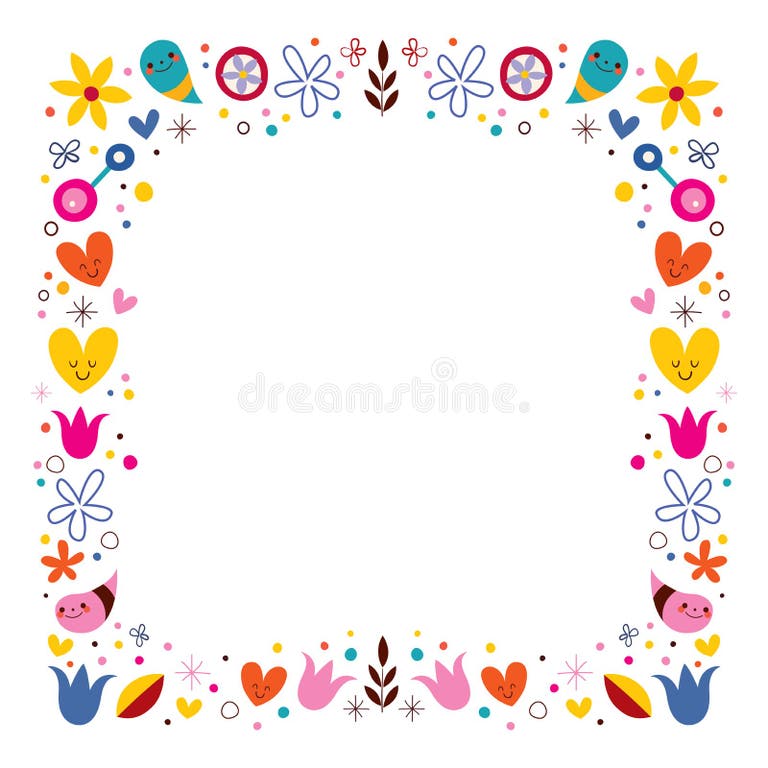 Frame Nature Border Stock Illustrations – 525,762 Frame Nature Border ...