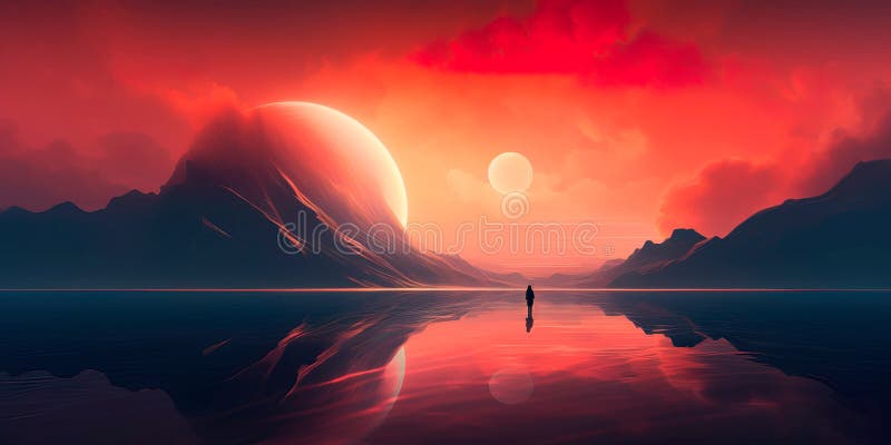 Nature Minimalistic Background with a Subtle Gradient, Adding Depth and ...