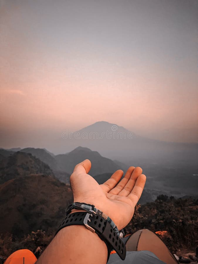 Nature Morning Beauty Fotograph Hand Stock Image - Image of hand ...