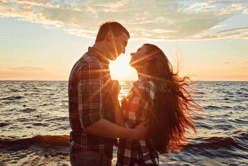 He and she on a Nature Outing Stock Image - Image of lifestyle ...