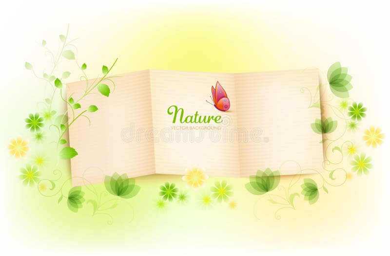 Nature Paper Background stock vector. Illustration of backdrop - 25505810