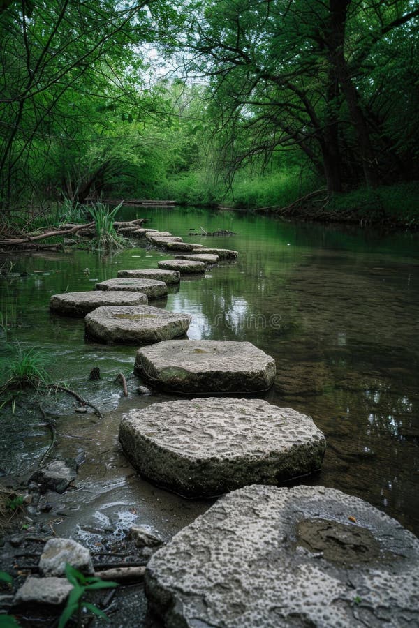 Nature Pathway stock photo. Image of forest, generated - 367171000