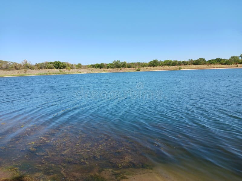 Great Camping and Fishing of Wichita Kansas Stock Photo - Image of ...