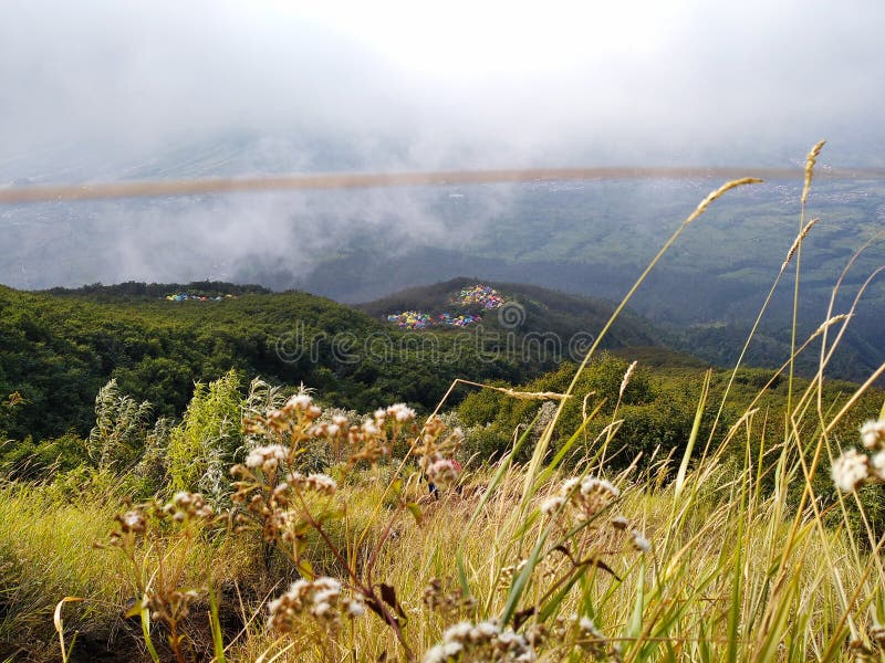 The Nature in the Peak Mount Stock Photo - Image of adventur, outdoor ...