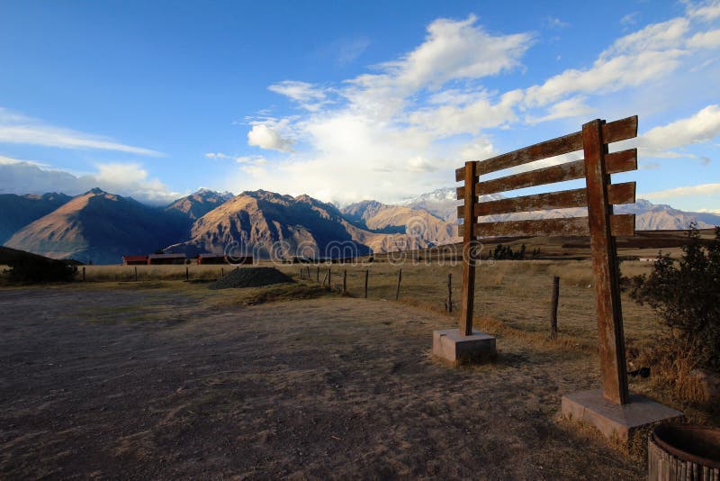 The Nature of Peru in South America Stock Image - Image of cloud, hill ...