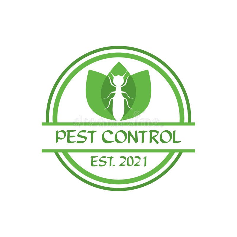Pest Control Logo , Pesticide Logo Stock Vector - Illustration of ...