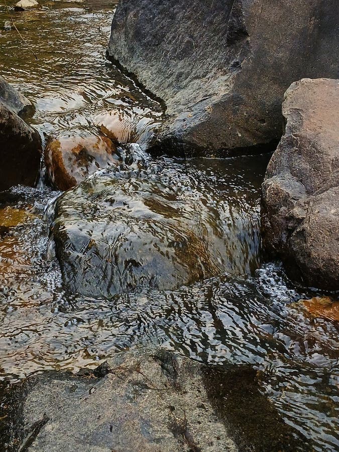 Close-up of River Flow among the Stone Stock Photo - Image of panorama ...