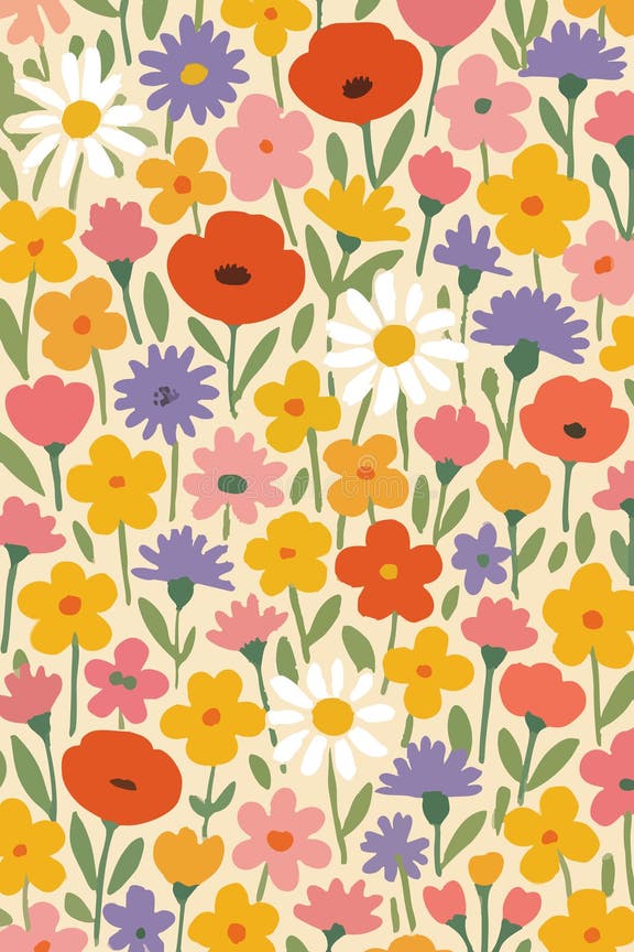 Nature Nature Print Design in Vector Print Design Stock Vector ...