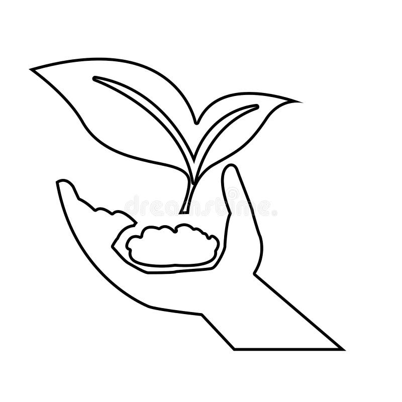 Nature Protection, Plants Important Aspect of Life Vector Illustration ...